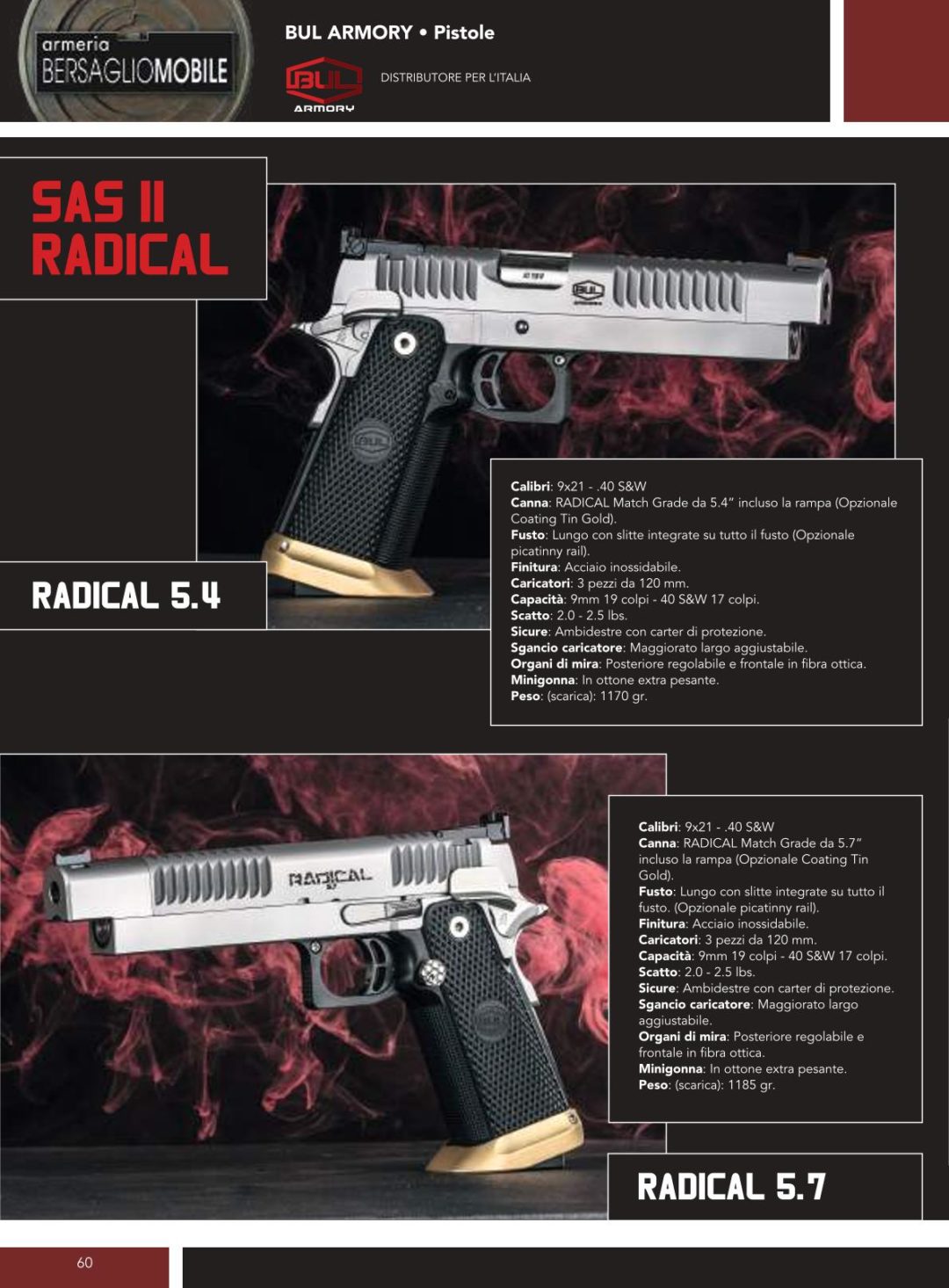 Bul Armory - Tiro sportivo e difesa personale - Armeria Bersaglio Mobile