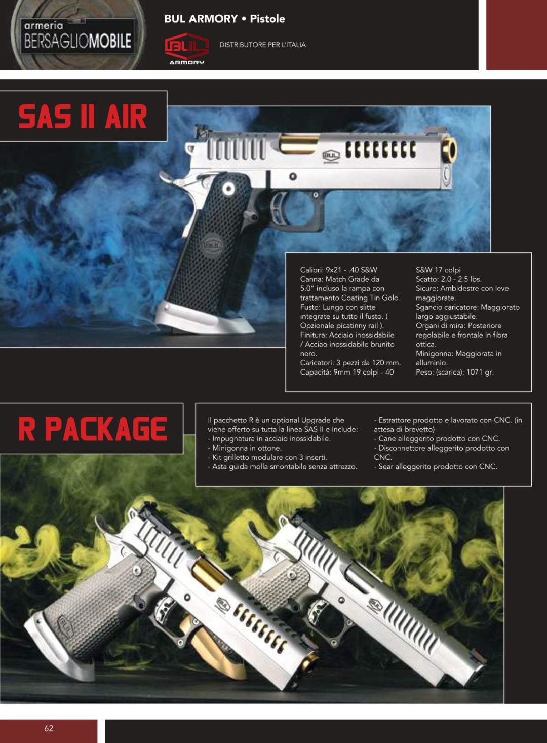 Bul Armory - Tiro sportivo e difesa personale - Armeria Bersaglio Mobile